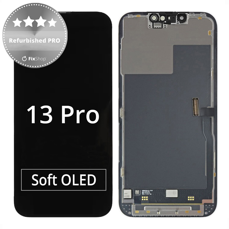 Apple iPhone 13 Pro - LCD Display + Touchscreen Front Glas + Rahmen ...
